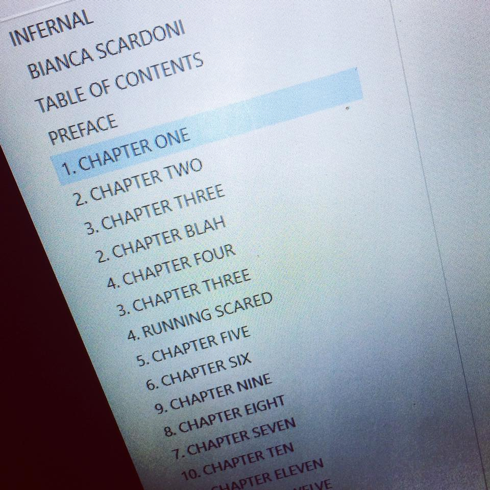 Bianca Scardoni | Infernal Release Date